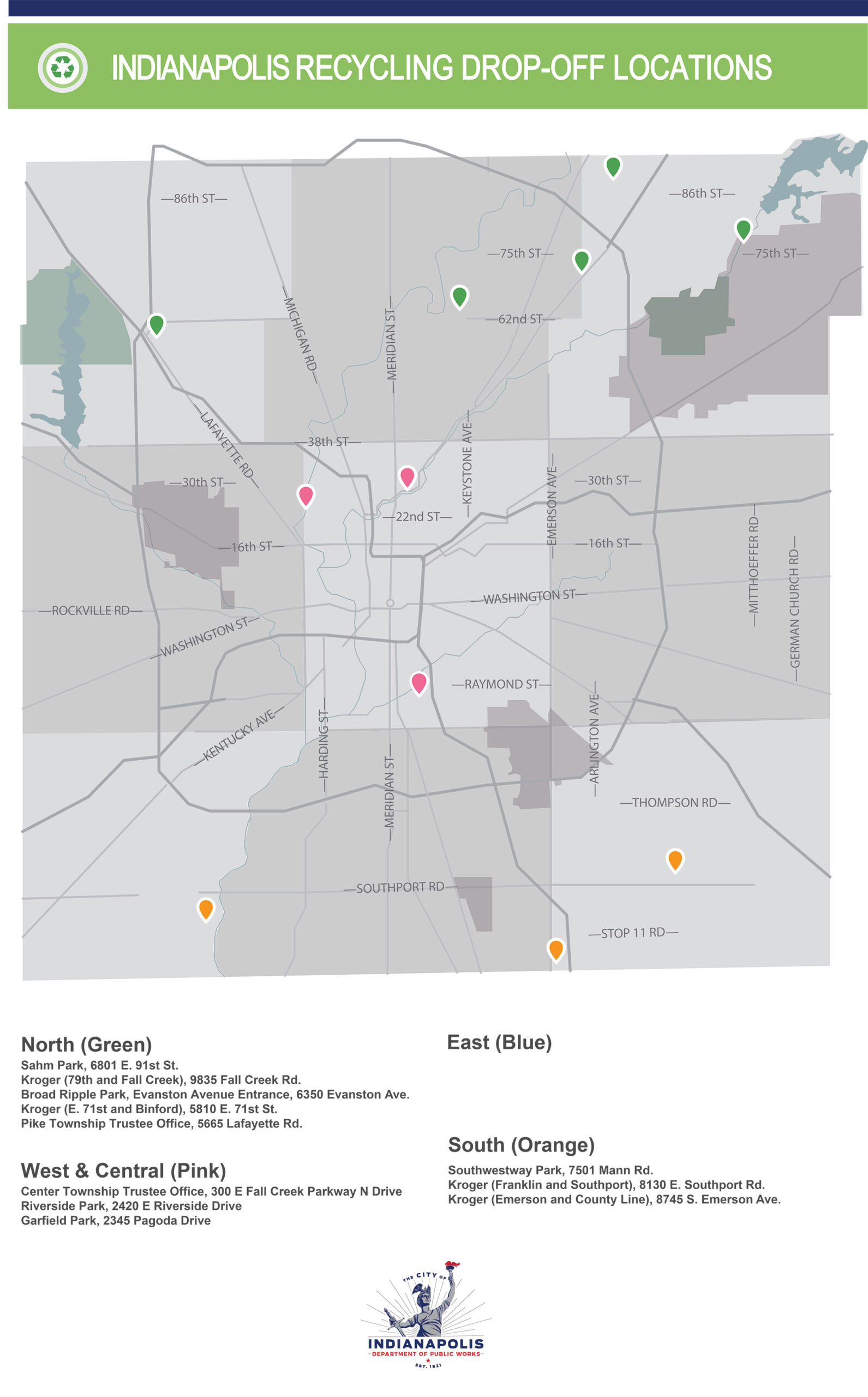 Where to drop off your recycling in Marion County, Indiana – Marion ...